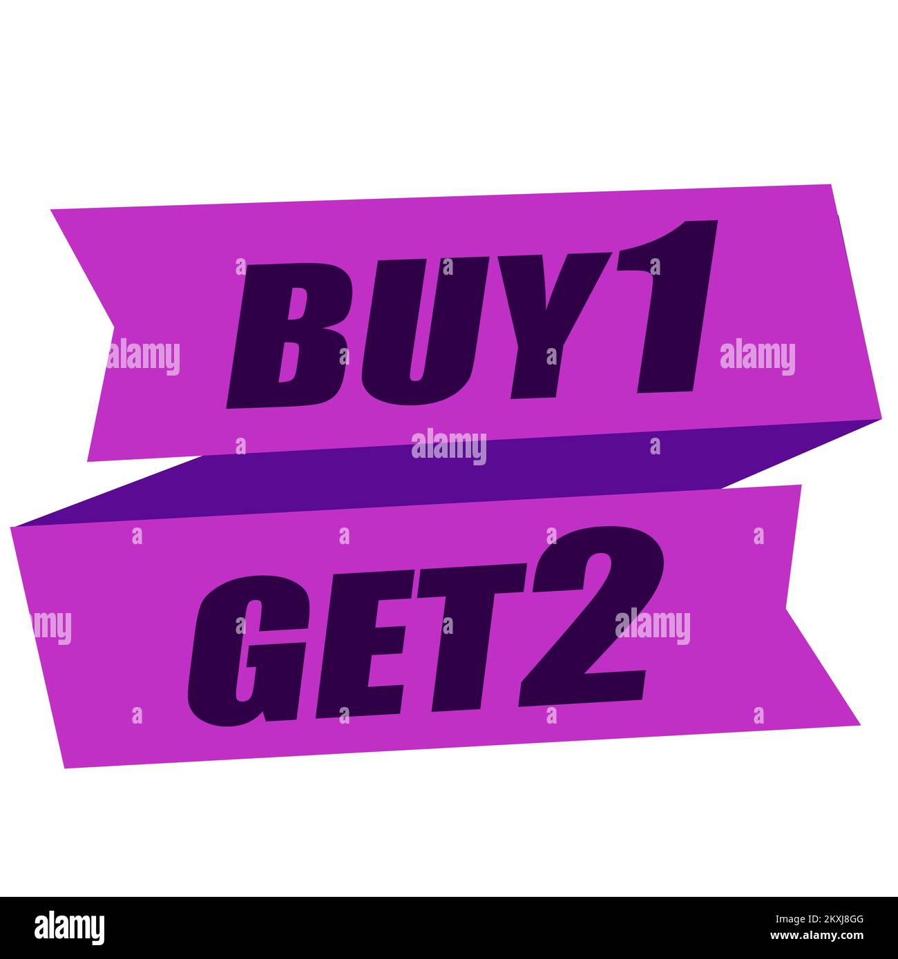 Buy one get one free Cut Out Stock Images & Pictures - Alamy