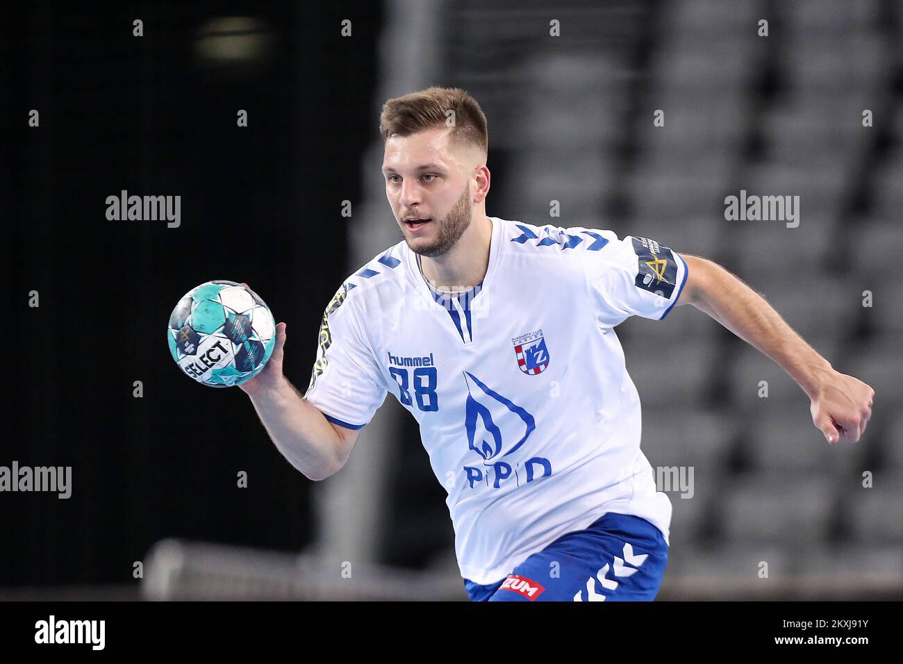 Aleks Vlah of PPD Zagreb during 5th round of the EHF Champions League ...