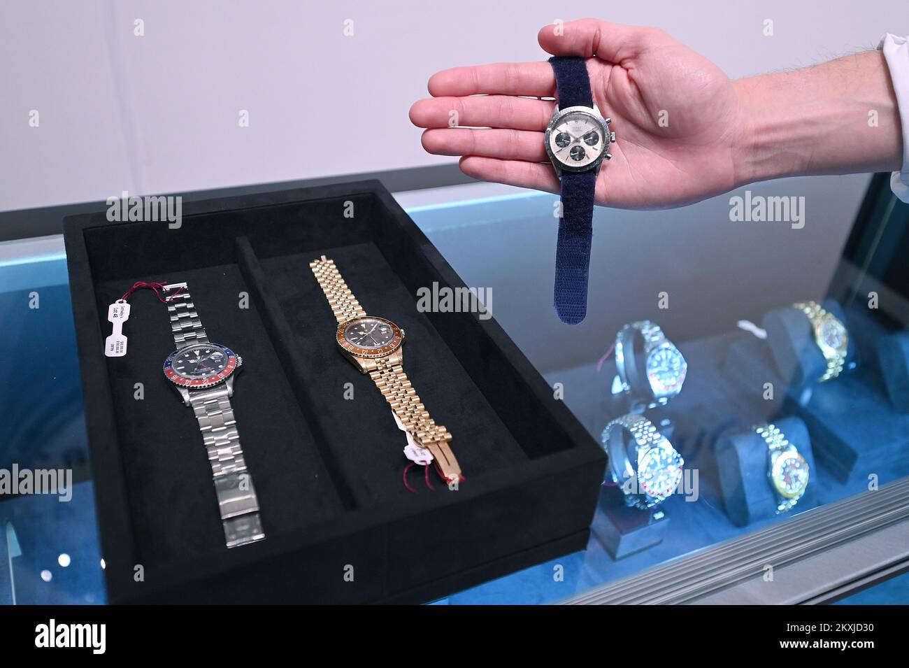 Three vintage Rolex watches from the collection of Hollywood stuntman ...