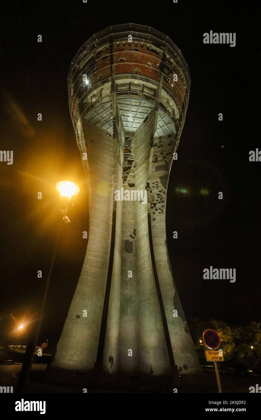 After three and a half years of reconstruction, the Vukovar Water Tower ...