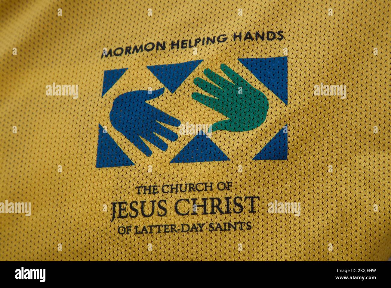 Mormon helping hands hi-res stock photography and images - Alamy