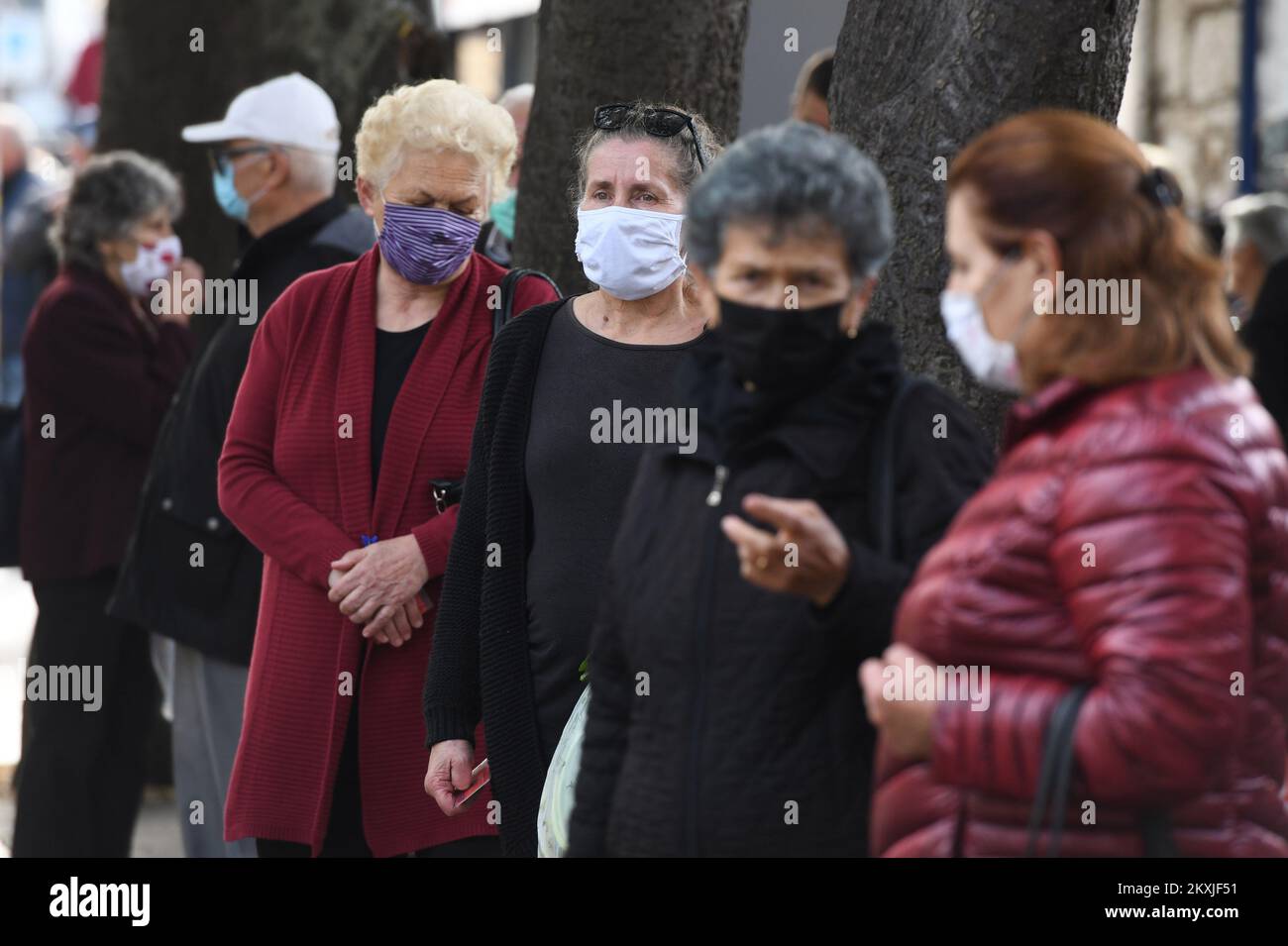 Almost all people are wearing safety masks on the streets and in the ...