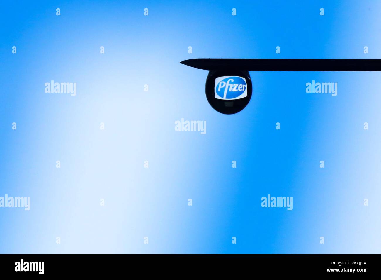 Covid-19 vaccine illustration in Sarajevo, Bosnia and Herzegovina on 11 ...