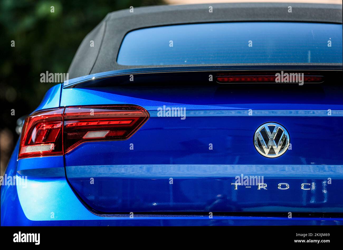 01.10.2020., Zagreb, Croatia - Car VW T-Roc Cabrio Photo: Slavko Midzor ...