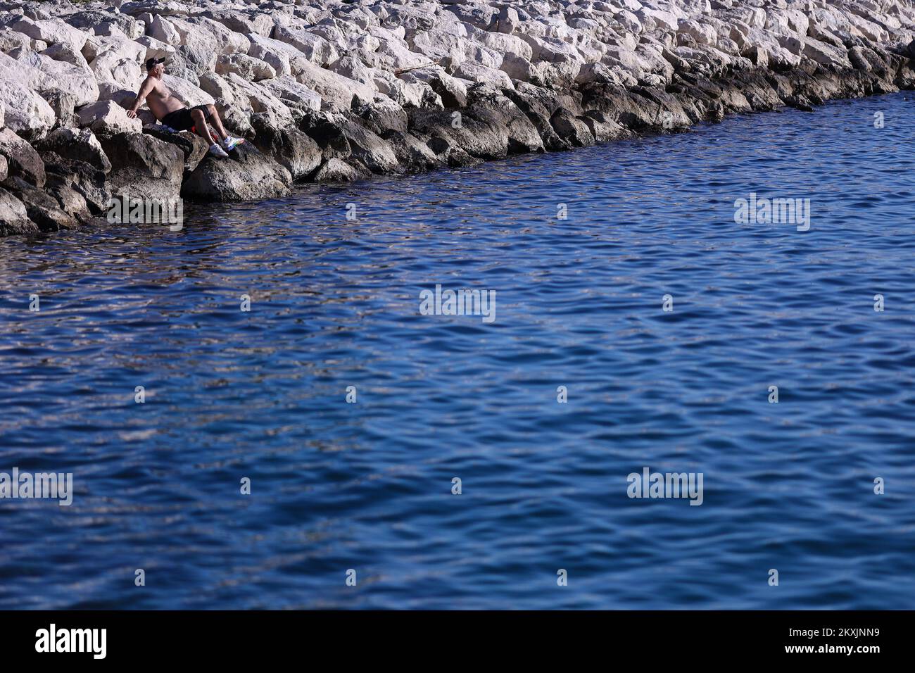 Nice weather and temperatures around 18 degrees in Split, Croatia on 18 ...
