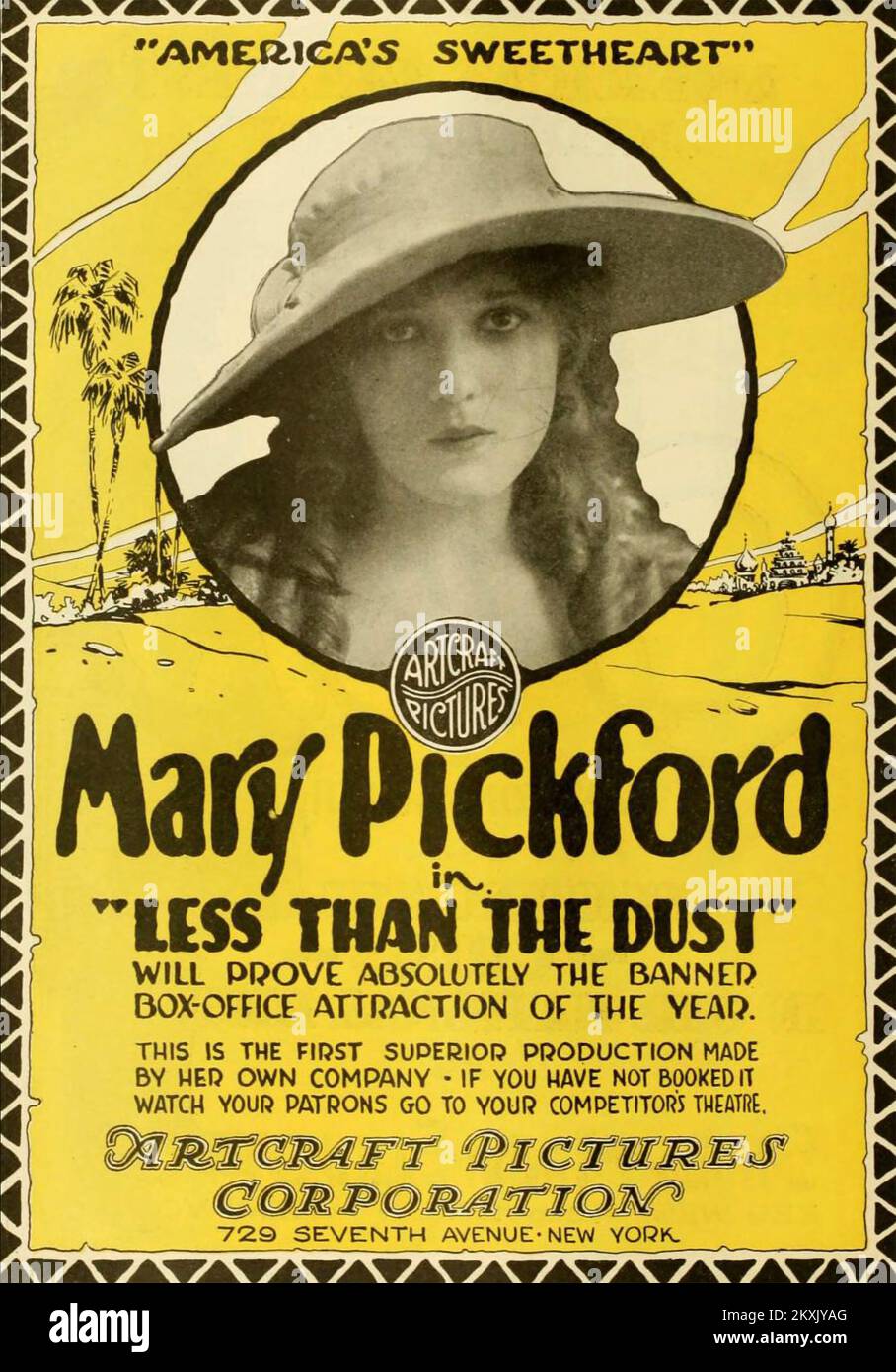 LESS THAN THE DUST 1916 Artcraft Pictures silent film with Mary ...
