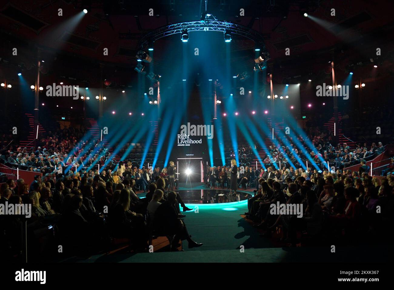 Stockholm, Sweden. 30th Nov, 2022. The 2022 Right Livelihood Award ceremony at Cirkus, in ...