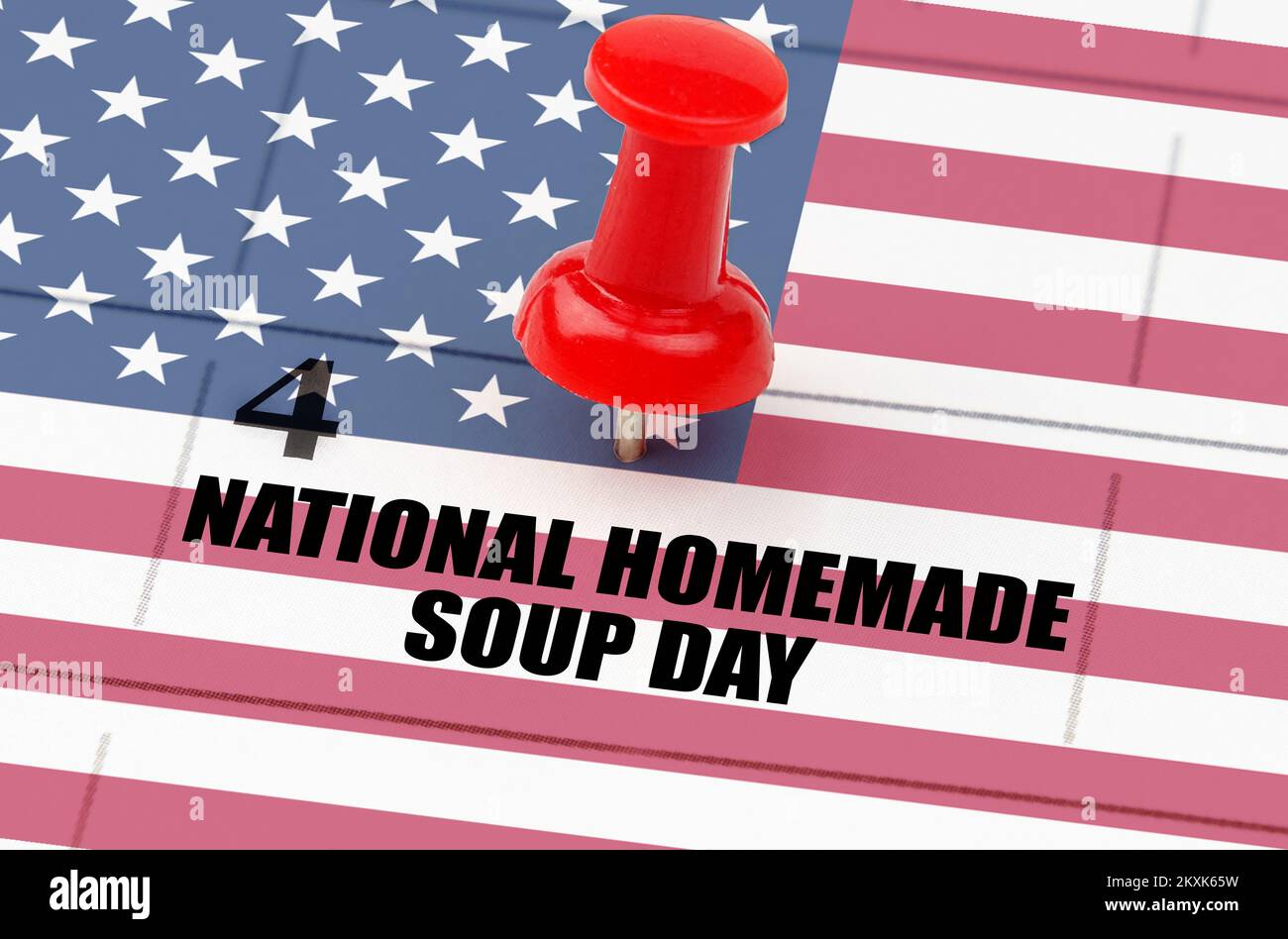 National homemade soup daycalendar hi-res stock photography and images ...