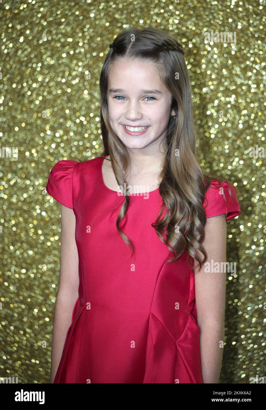 London, UK. Alisha Weir at the gala screening of Matilda. Curzon ...