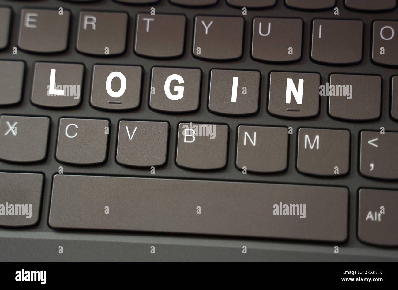 Internet concept. On the black keyboard, the inscription is highlighted ...