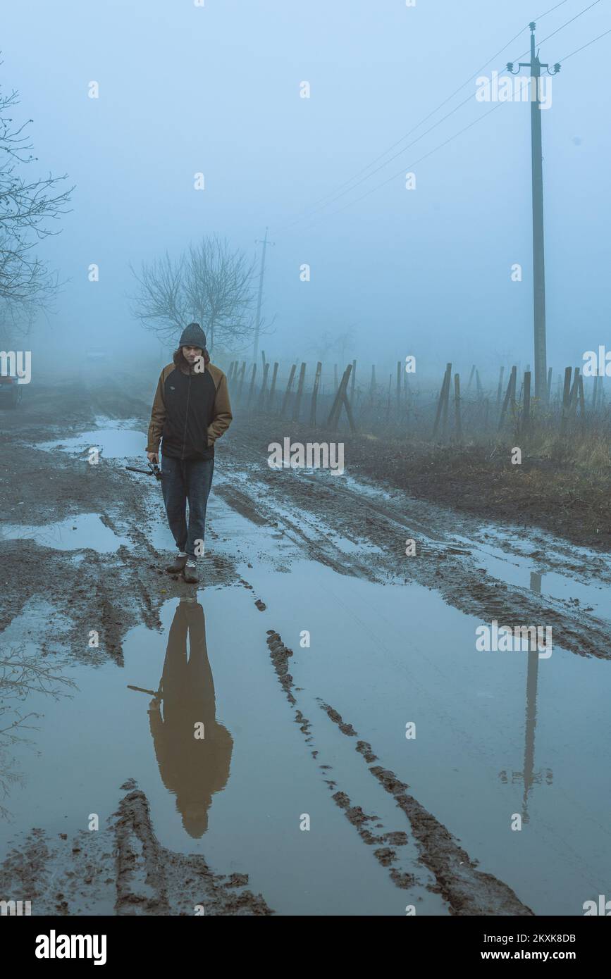 Earth after fall man hi-res stock photography and images - Alamy