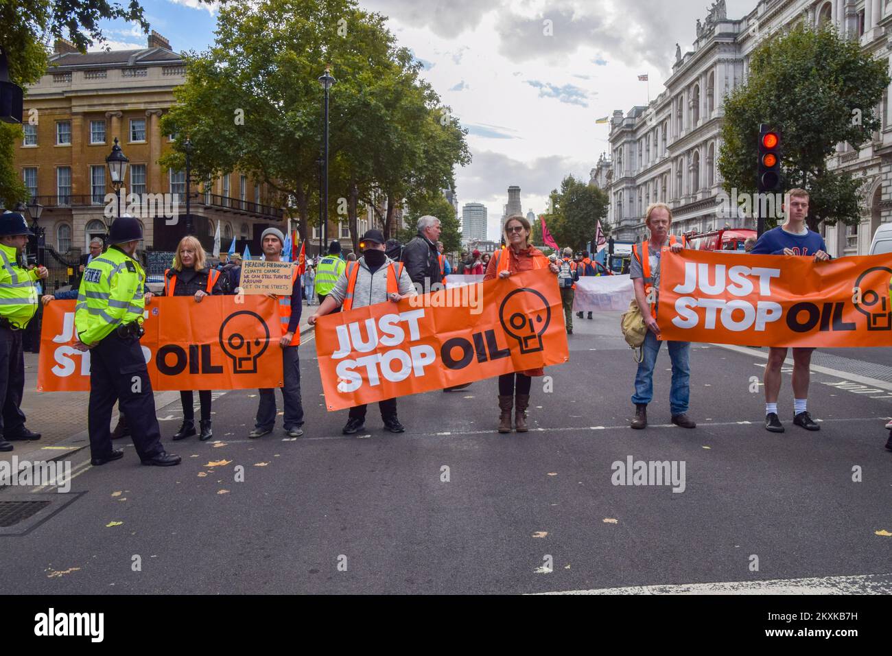 Stop new oil hi-res stock photography and images - Alamy