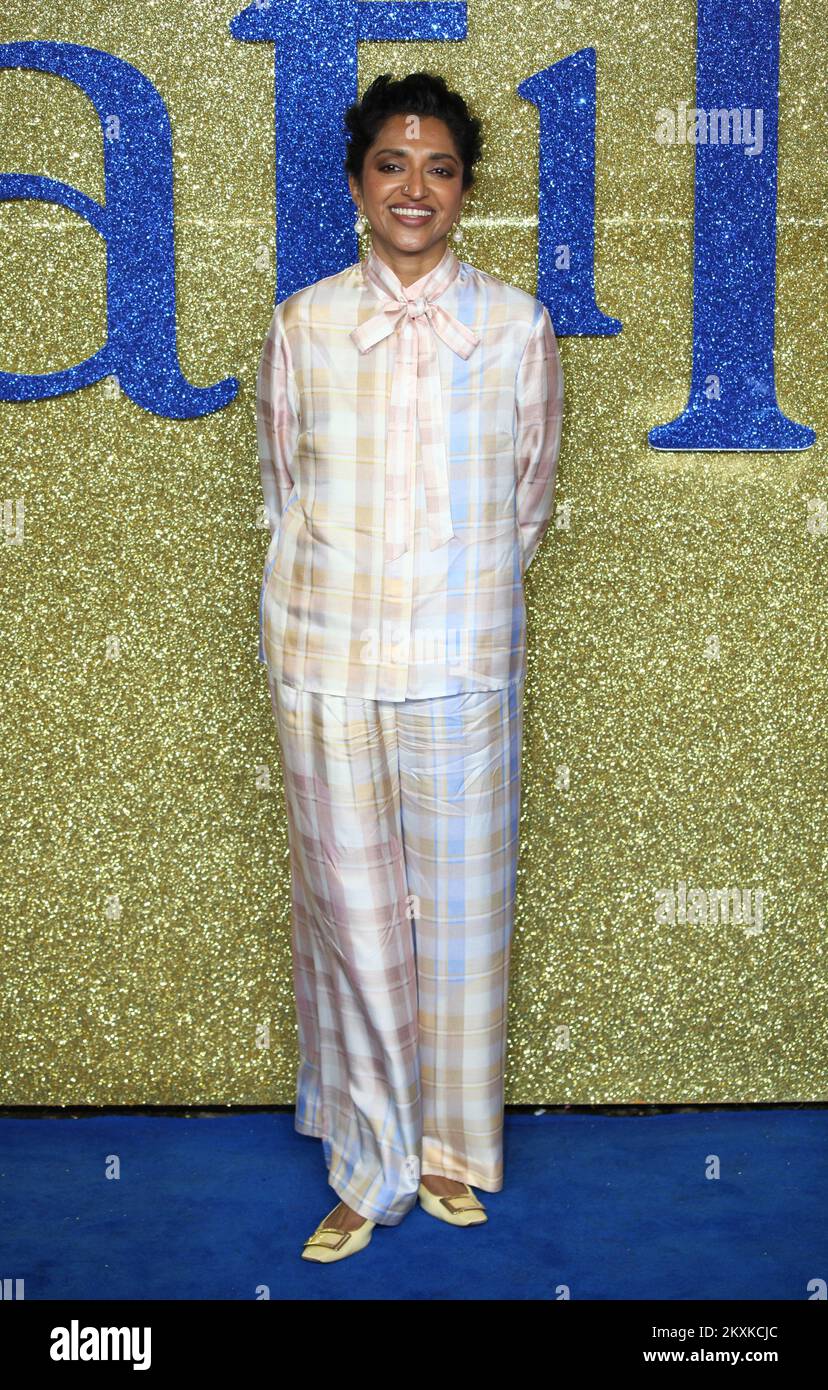 London, UK. Sindhu Vee at the gala screening of Matilda. Curzon Mayfair ...
