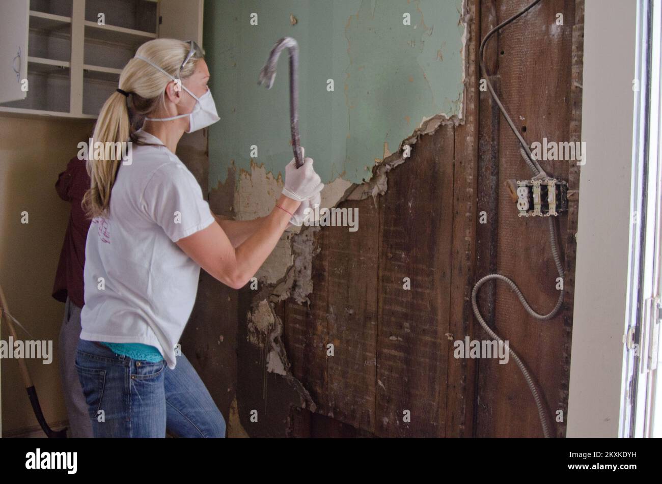 Flooding - Meshoppen, Pa. , September 18, 2011 Audrey Evans takes a ...