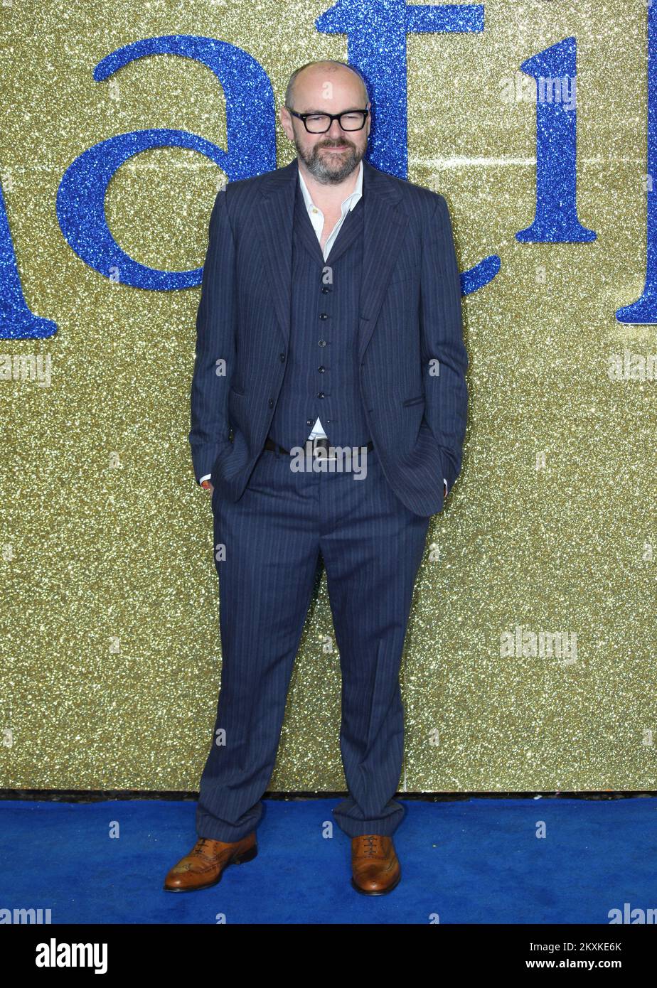 London, UK. Dennis Kelly at the gala screening of Matilda. Curzon ...