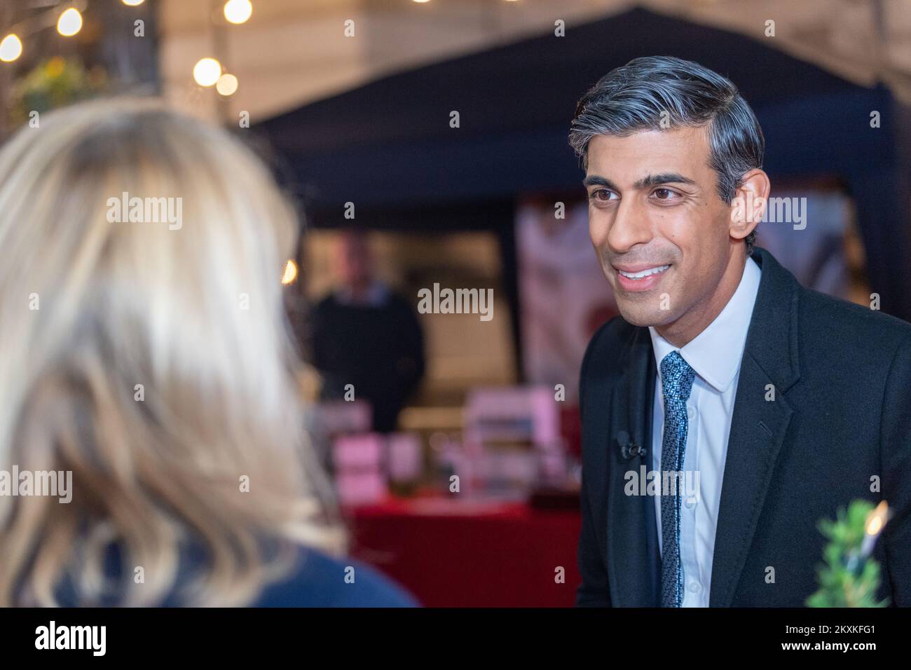 London, UK. 30th Nov, 2022. Downing Street Festive Showcase with Rishi ...
