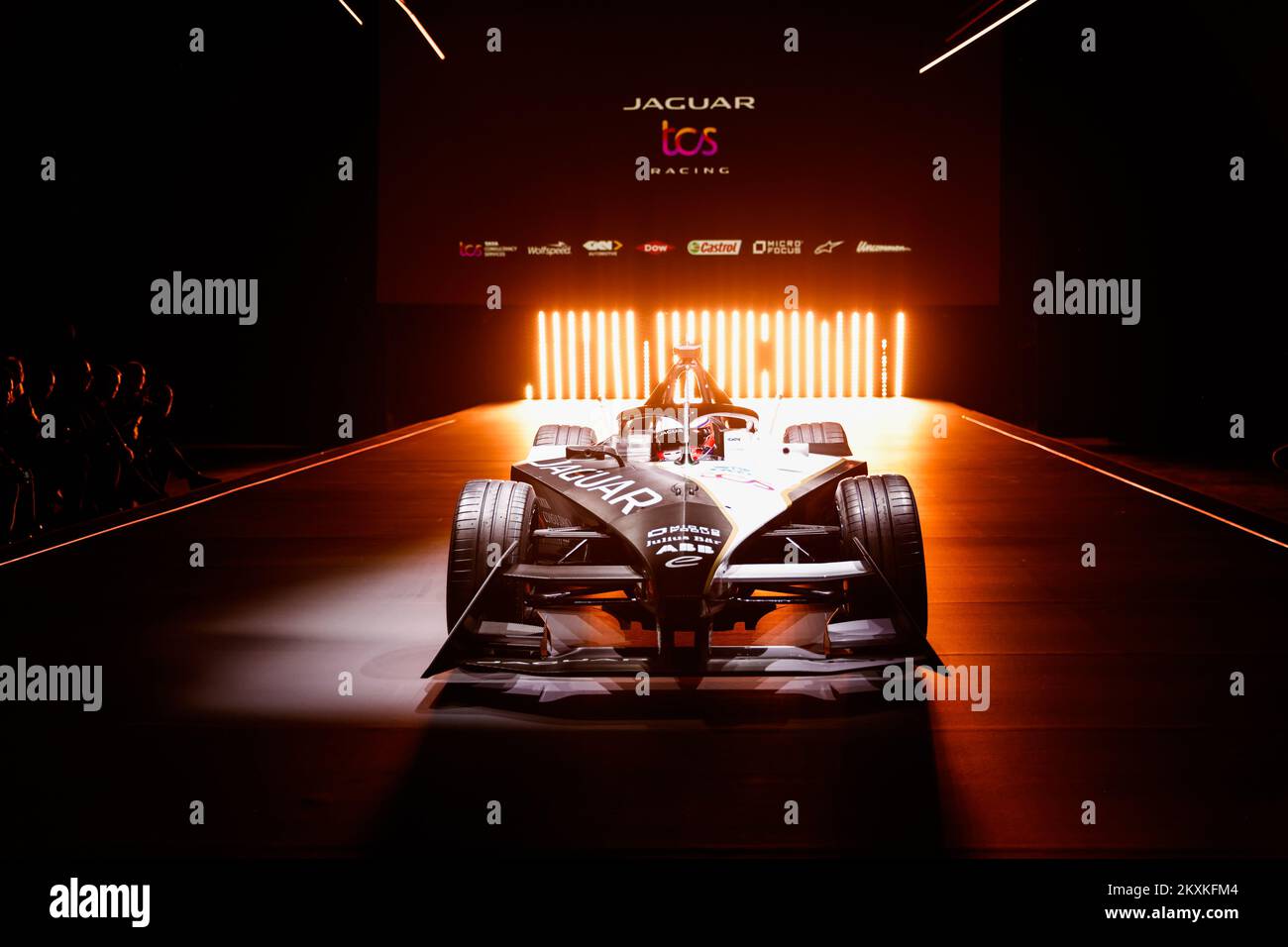 11/30/2022 - The Jaguar TCS Racing I-TYPE 6 launch during the Formula E ...