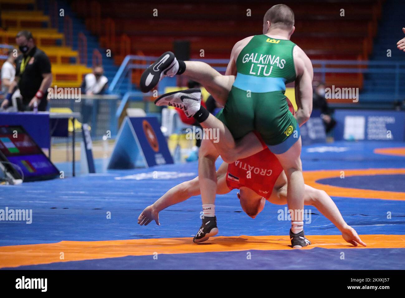 16.1.2021., Zagreb - 8. medjunarodni hrvacki turnir Grand Prix Zagreb ...