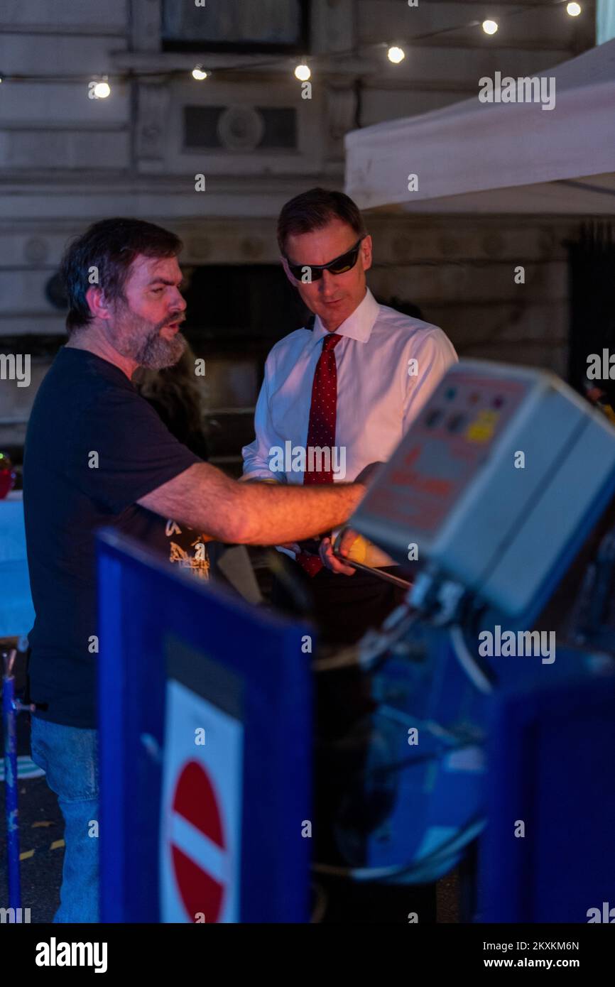 London, UK. 30th Nov, 2022. Downing Street Festive Showcase with Rishi ...