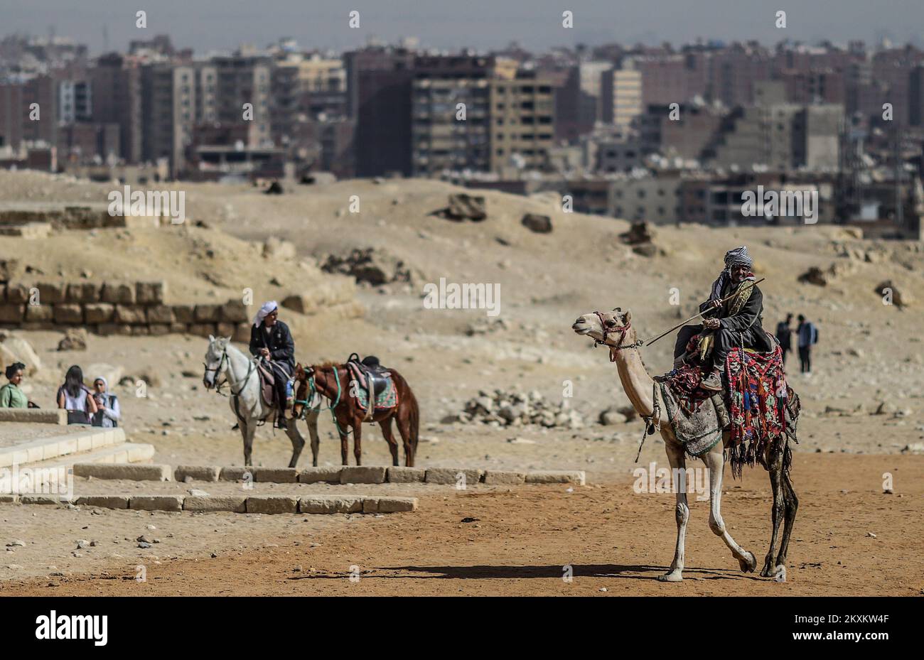 The Great Pyramid of Giza is the oldest and largest of the three ...
