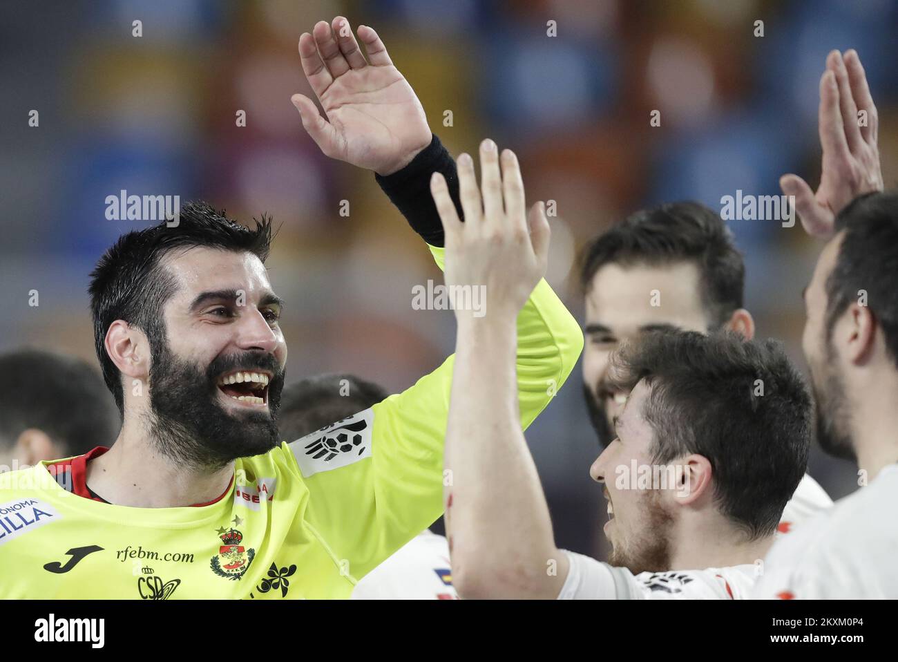 CAIRO, EGYPT - JANUARY 31: Rodrigo Corrales of Spain during the 27th ...