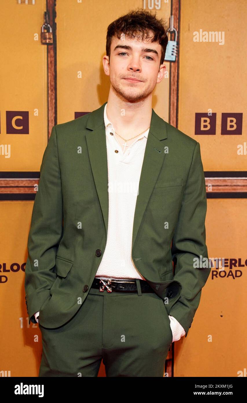 Noah Valentine attends the screening for new series of the BBC's ...
