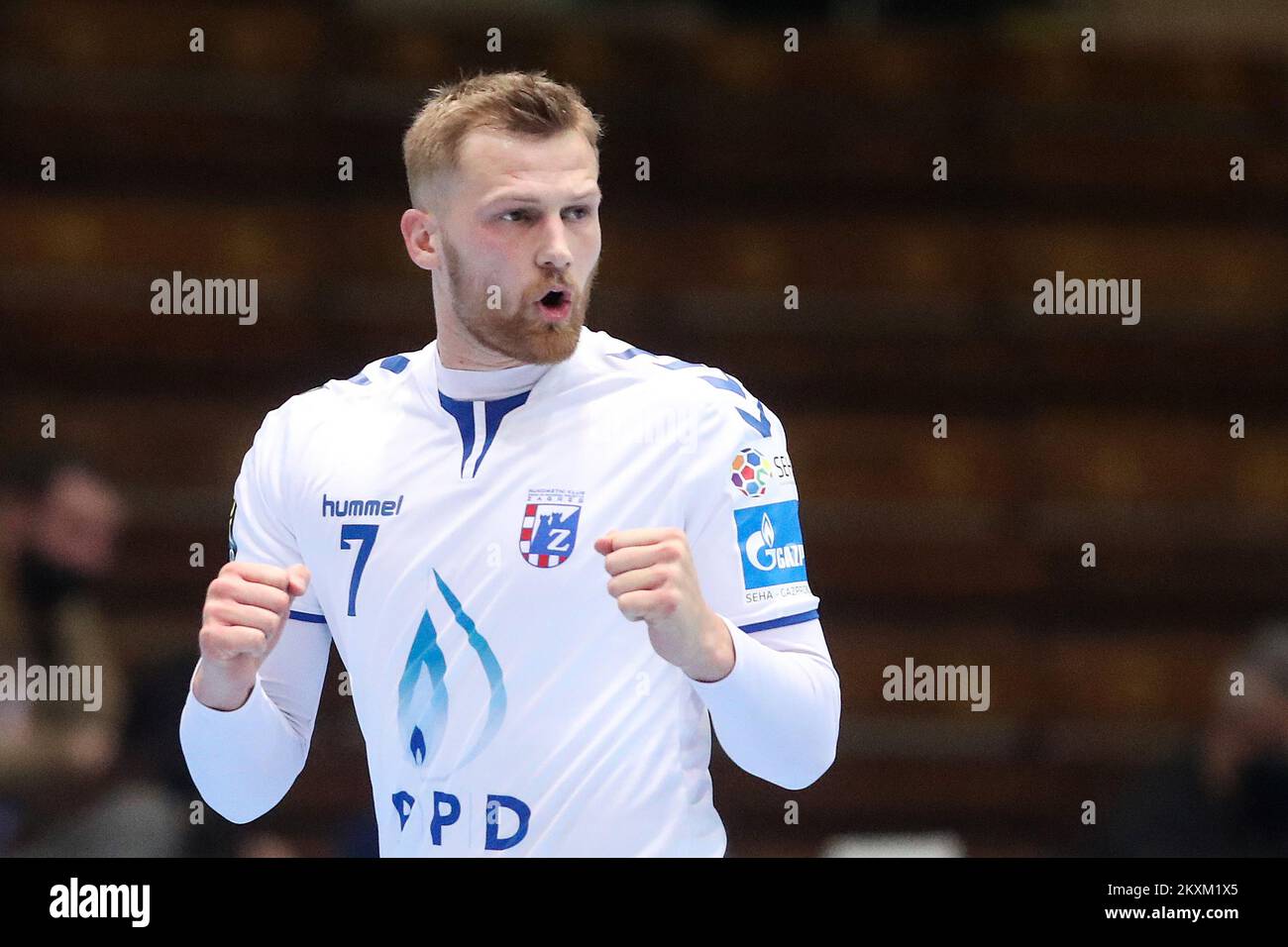David Mandic Of HC PPD Zagreb During The First Post WCh Round Match In david-mandic-of-hc-ppd-zagreb-during-the-first-post-wch-round-match-in