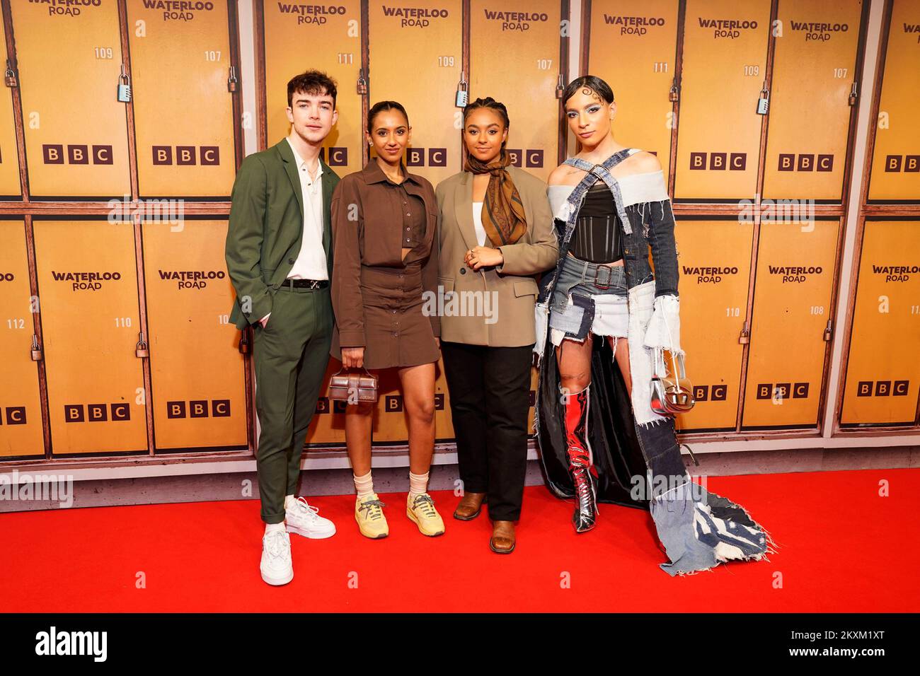 Noah Valentine, Priyashasa Kumari, Alicia Forde and Adam Ali, attend ...