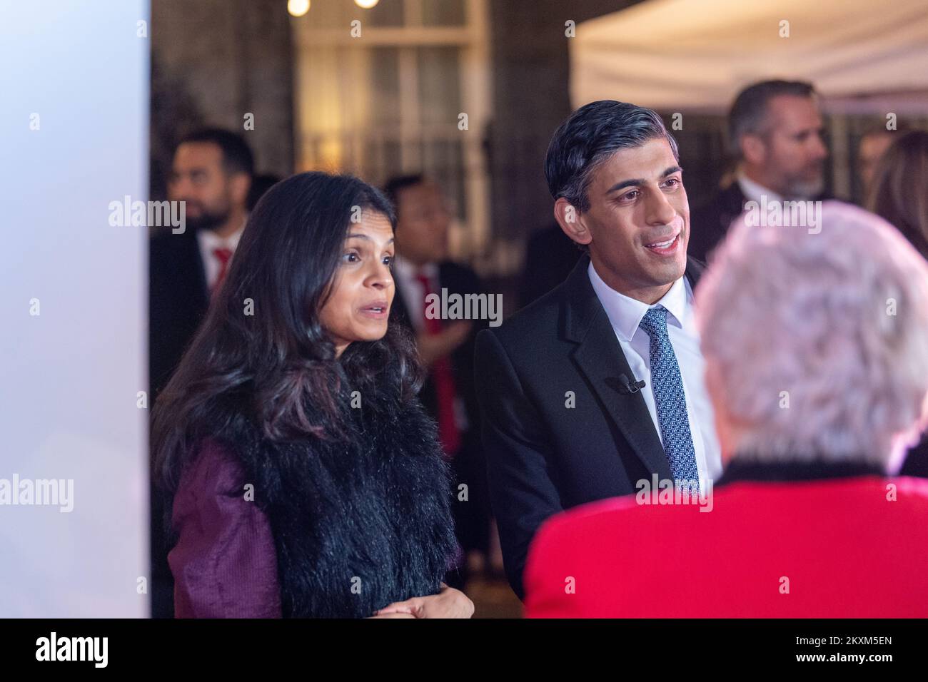 London, UK. 30th Nov, 2022. Downing Street Festive Showcase with Rishi ...