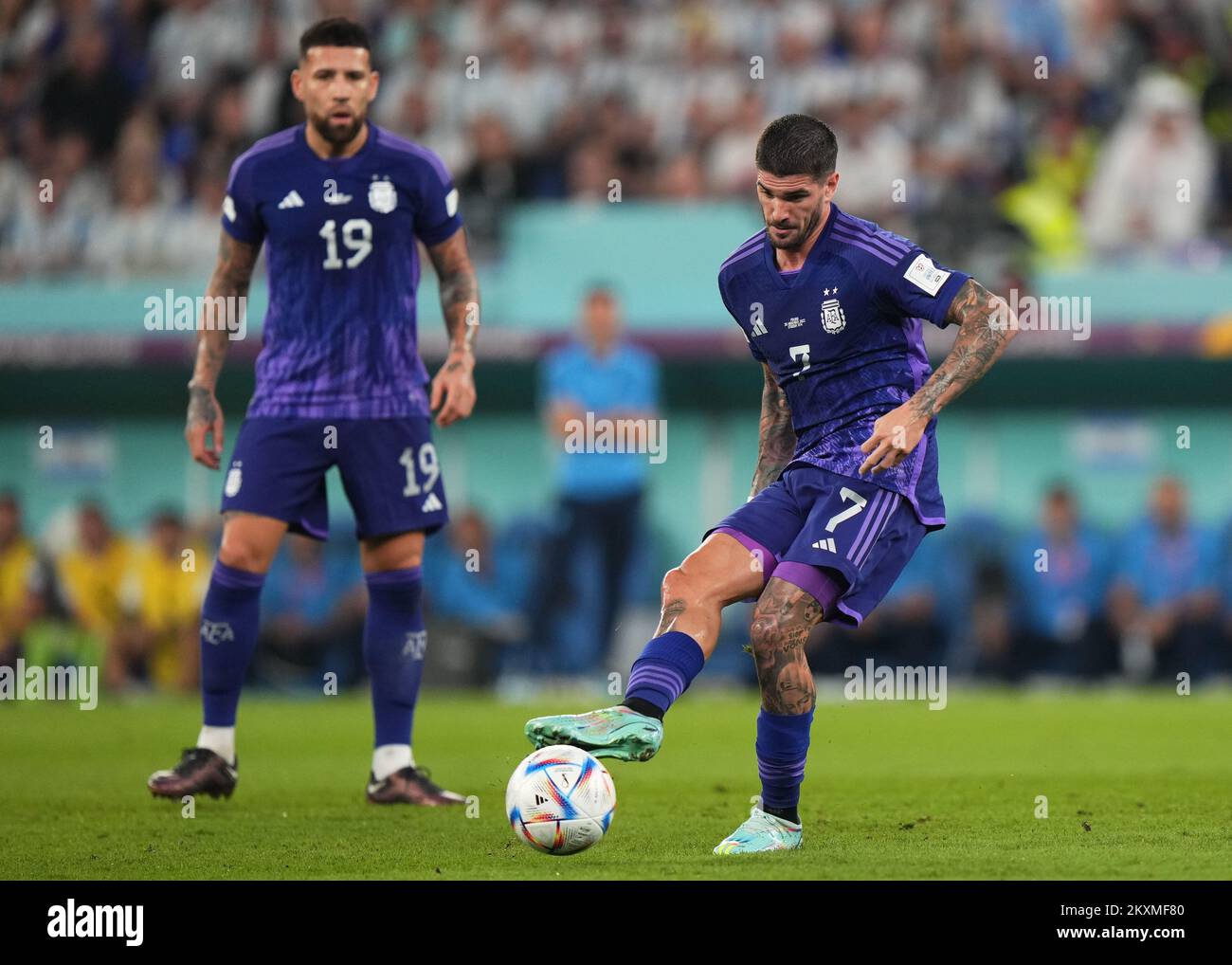 Rodrigo de Paul of Argentina during the FIFA World Cup, Qatar. , . in ...