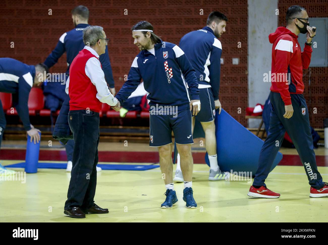 Croatian national handball team hi-res stock photography and images - Alamy
