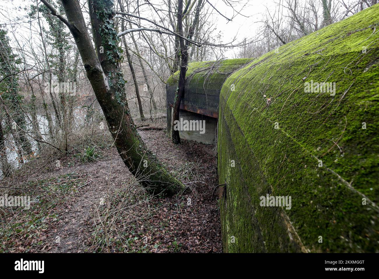 Photo taken on January 25, 2021 shows one of the largest remaining ...