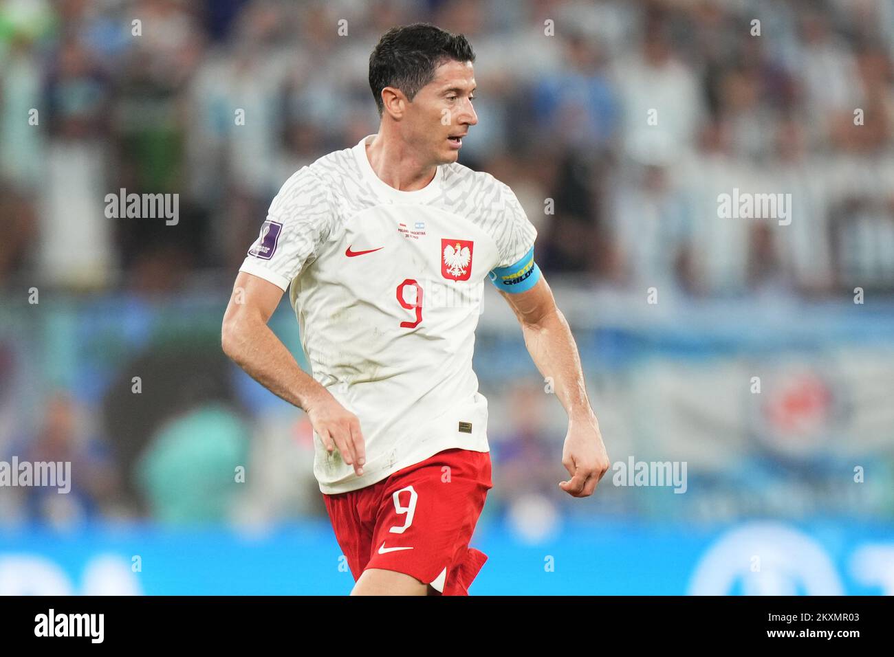 Robert Lewandowski of Poland during the FIFA World Cup, Qatar. , . in ...
