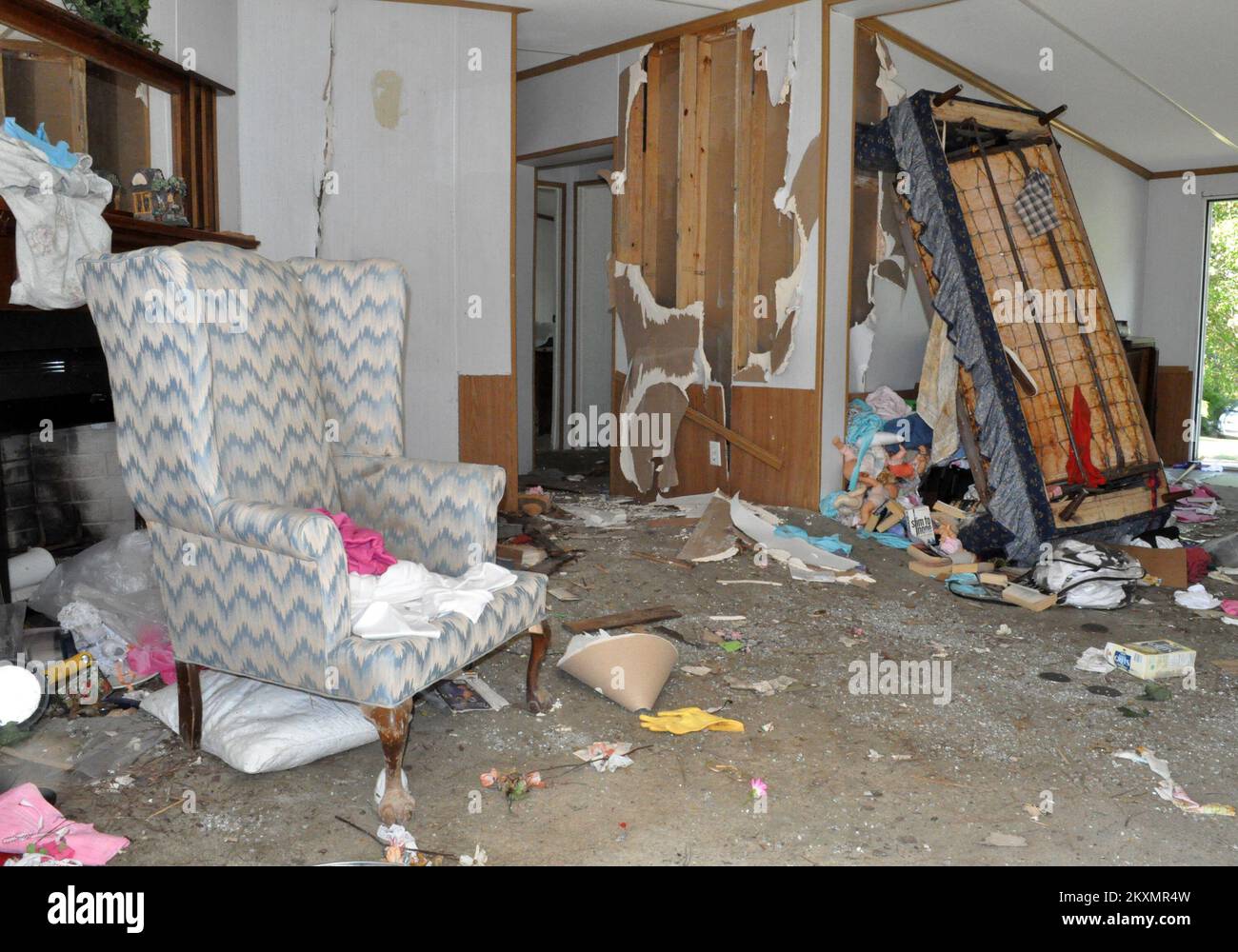 Destroyed - Inside and Out. North Carolina Hurricane Irene. Photographs ...