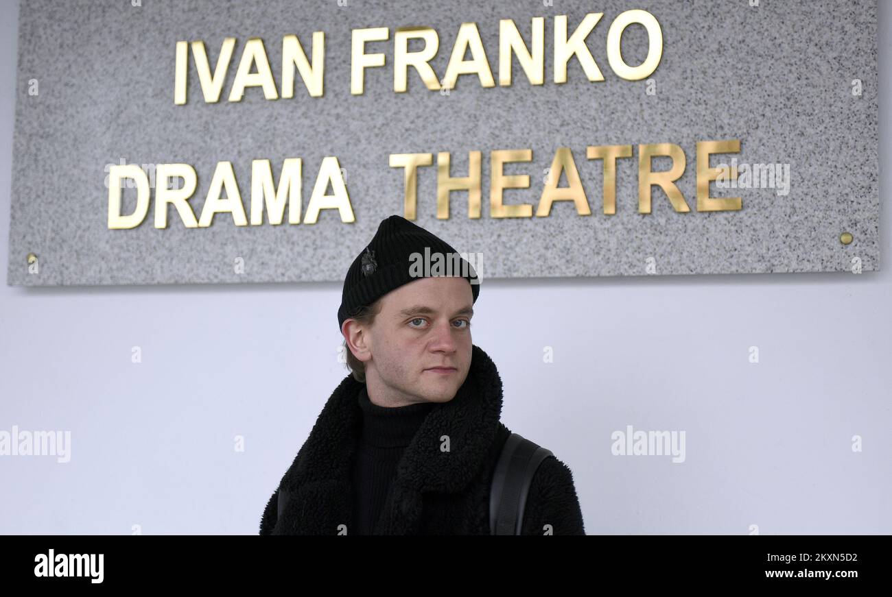 KYIV, UKRAINE - NOVEMBER 30, 2022 - Actor of the Ivan Franko National ...