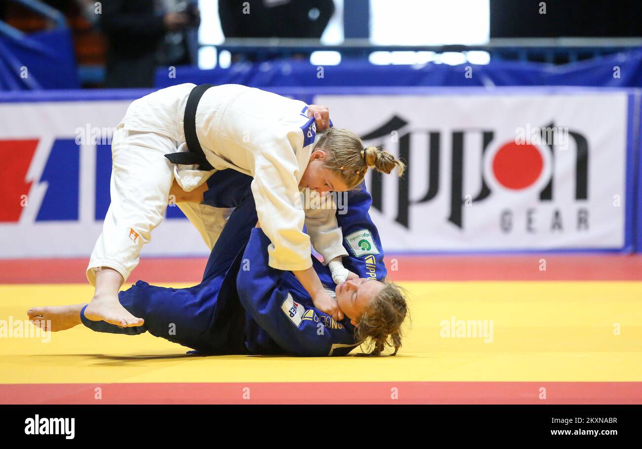 European Judo Open Zagreb 2021 at Dom sportova sports Hall in Zagreb on 02. May 2021. Petrunjela ...