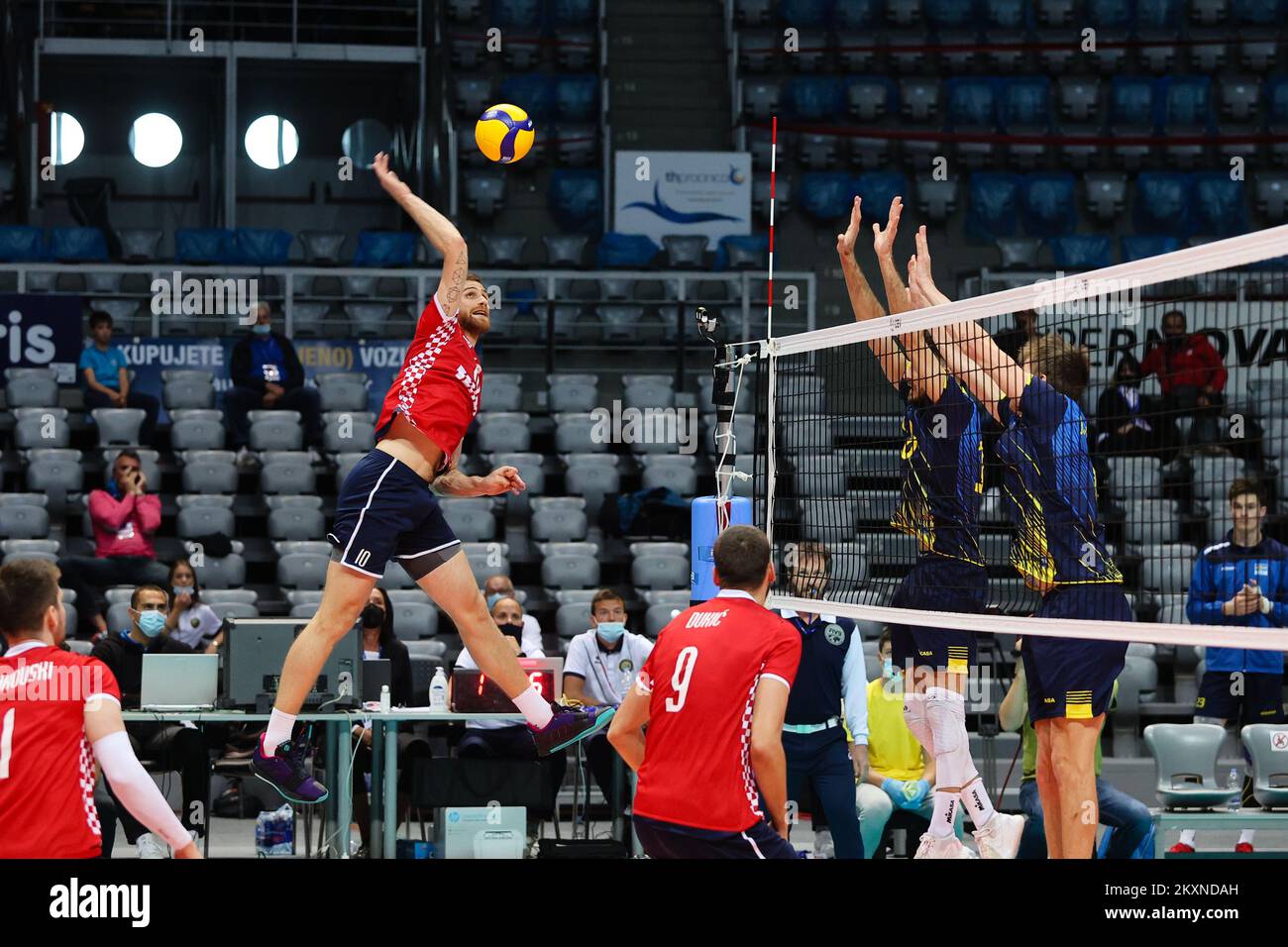 ZADAR, CROATIA - MAY 09: Filip Sestan of Croatia in action during the ...