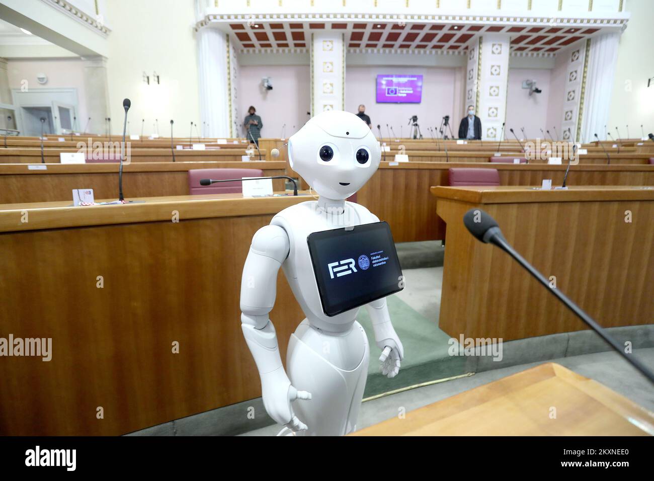 A robot from the Faculty of Mechanical Engineering and Naval ...