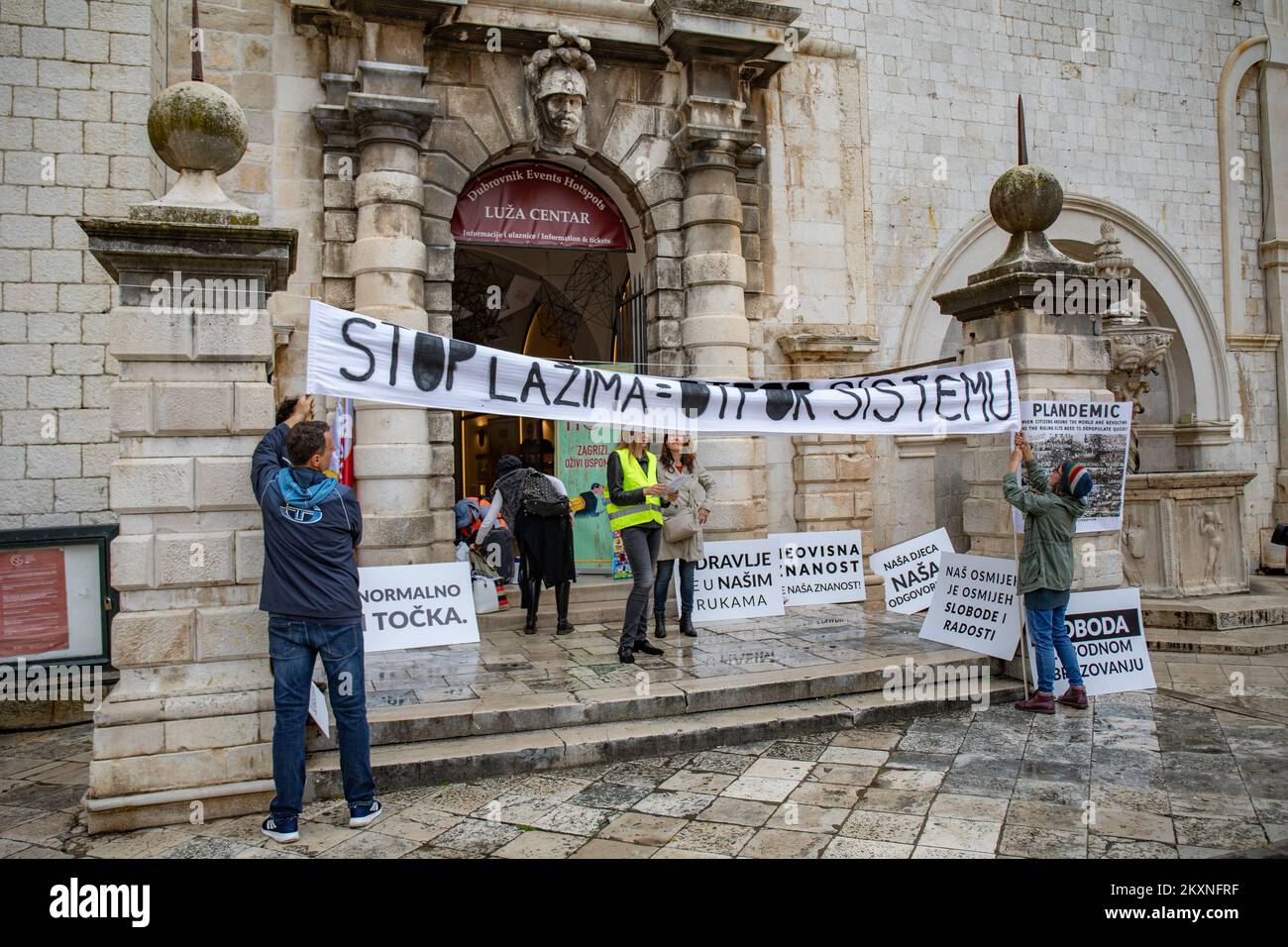 Several citizens gathered at the World Wide Rally For Freedom on ...