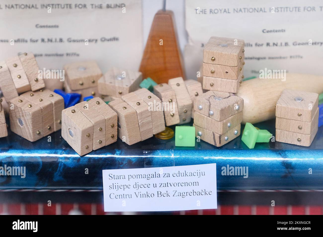 Photo taken on May 18, 2021. shows exhibition stuff at World's Smallest ...