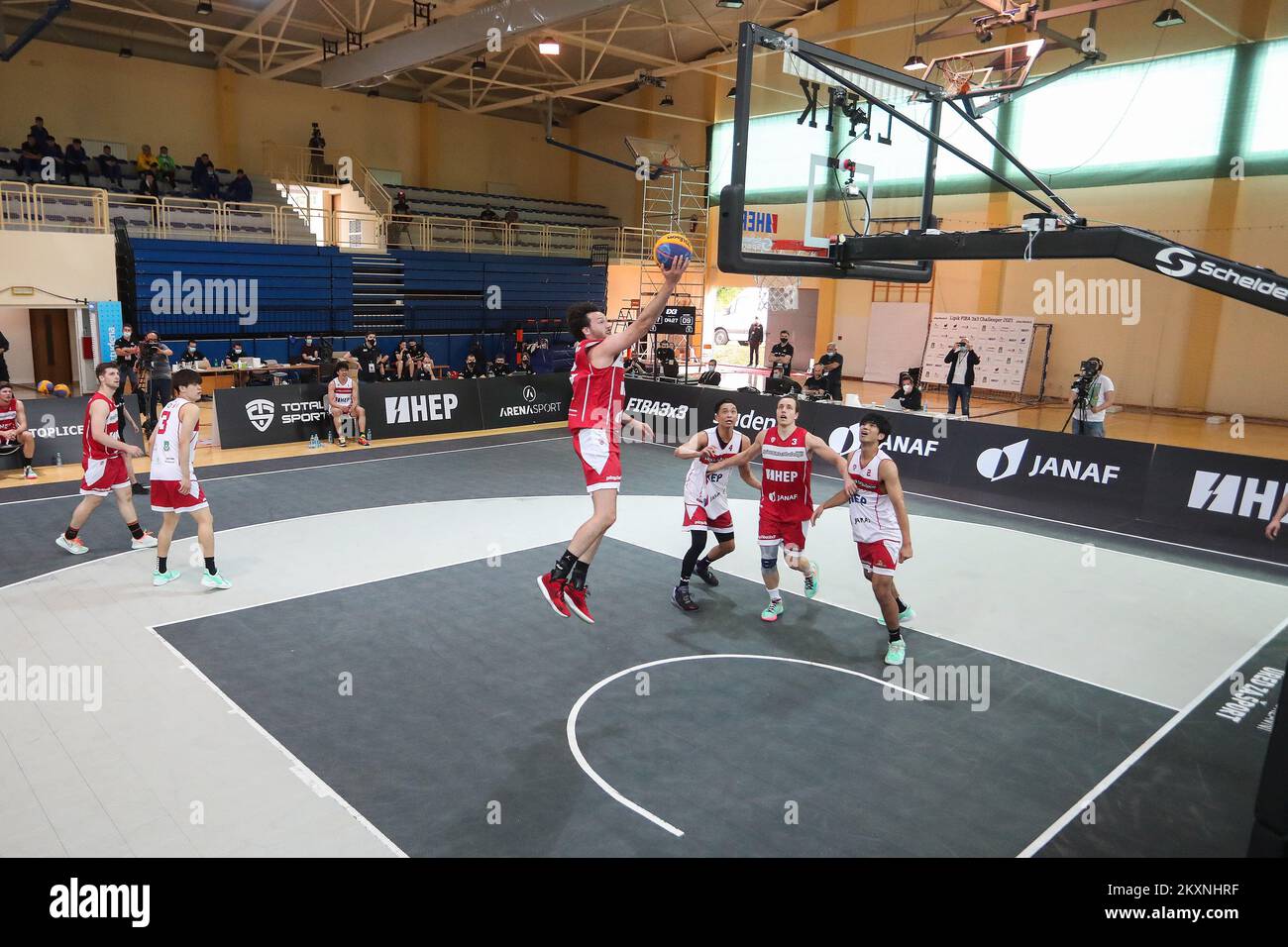 A general view of Sports Park during FIBA 3x3 World Tour Final ...