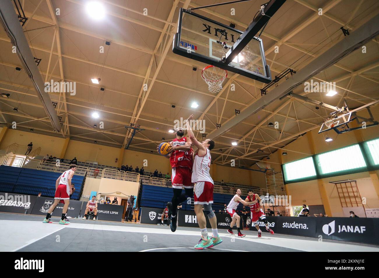 Gilberto Clavell of San Juan in action during FIBA 3x3 World Tour Final ...