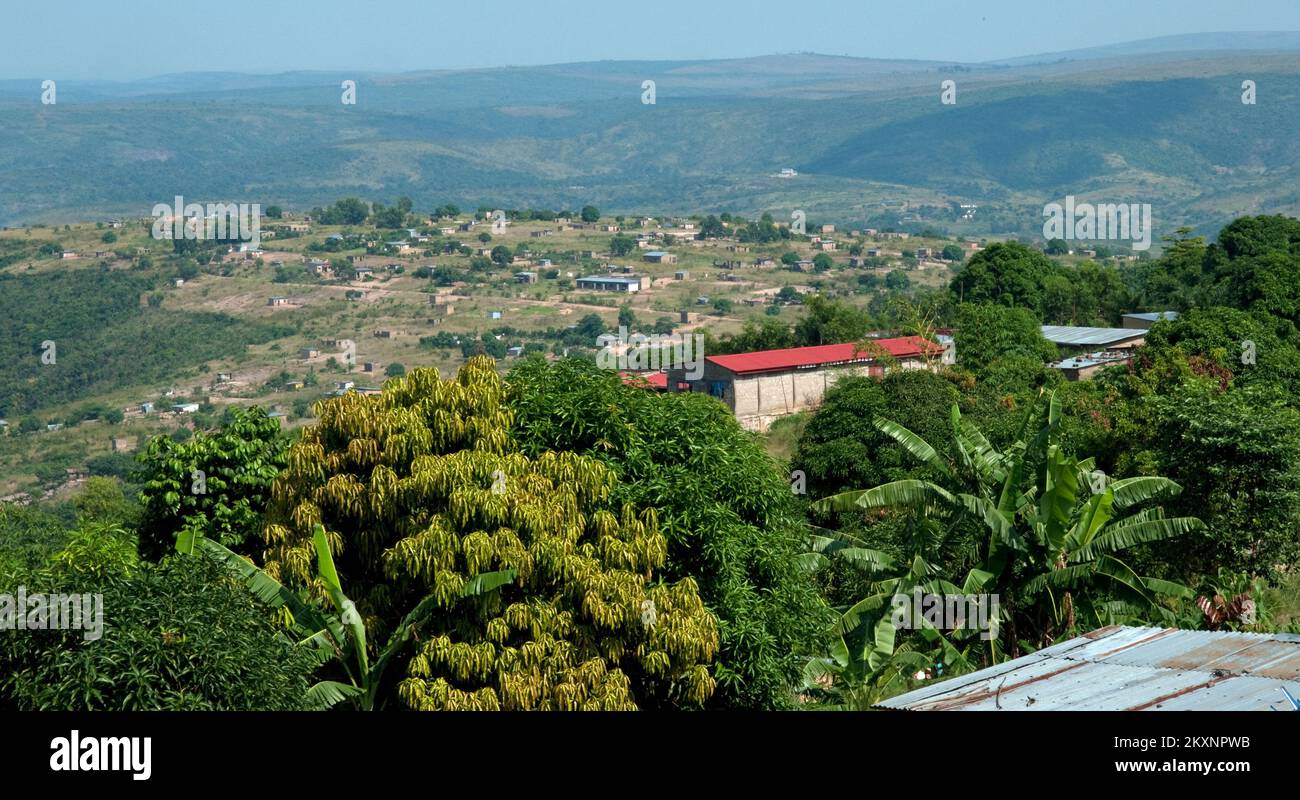 Hills around Kinshasa, Democratic Republic of the Congo Stock Photo - Alamy