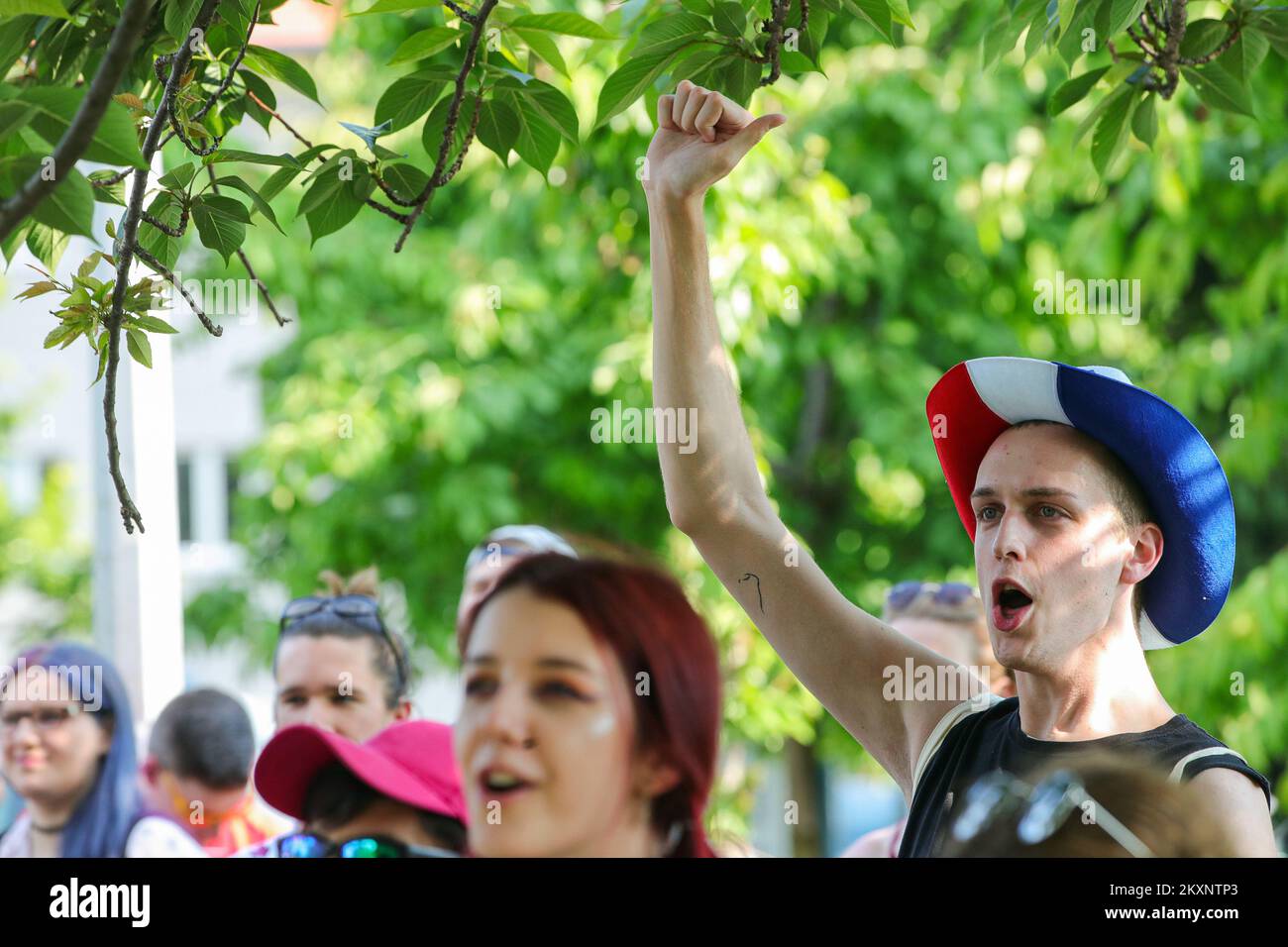 05.06.2021., Zagreb - On the occasion of Pride Month 2021, Pride Ride ...