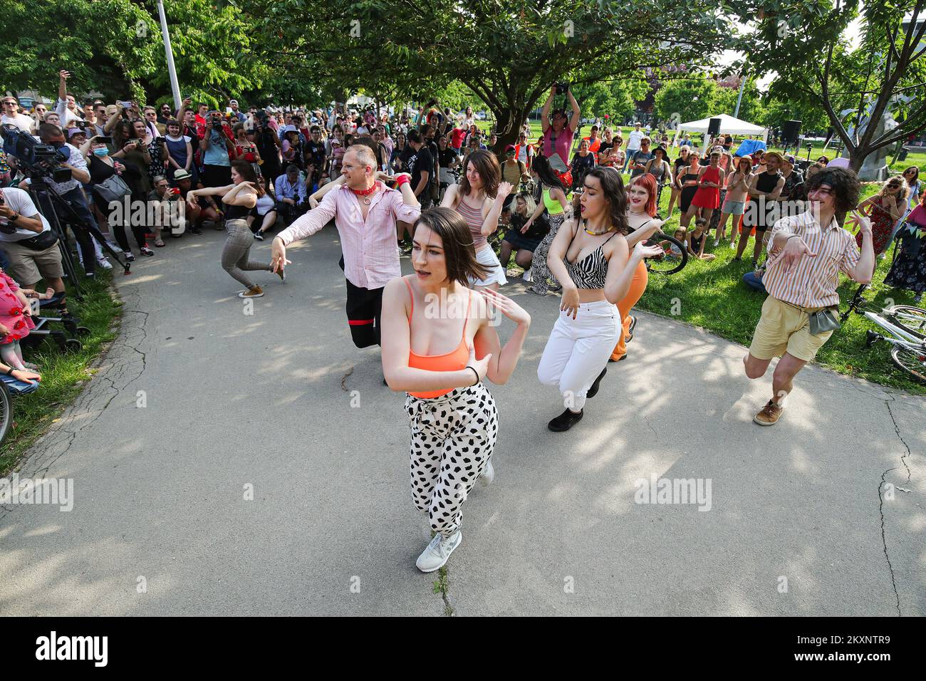 05.06.2021., Zagreb - On the occasion of Pride Month 2021, Pride Ride ...