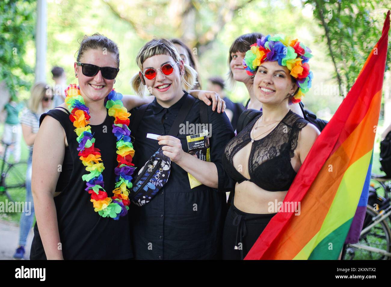05.06.2021., Zagreb - On the occasion of Pride Month 2021, Pride Ride ...