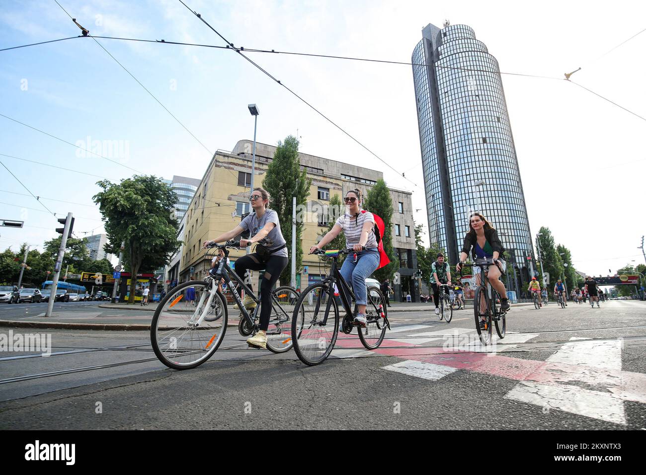 05.06.2021., Zagreb - On the occasion of Pride Month 2021, Pride Ride ...