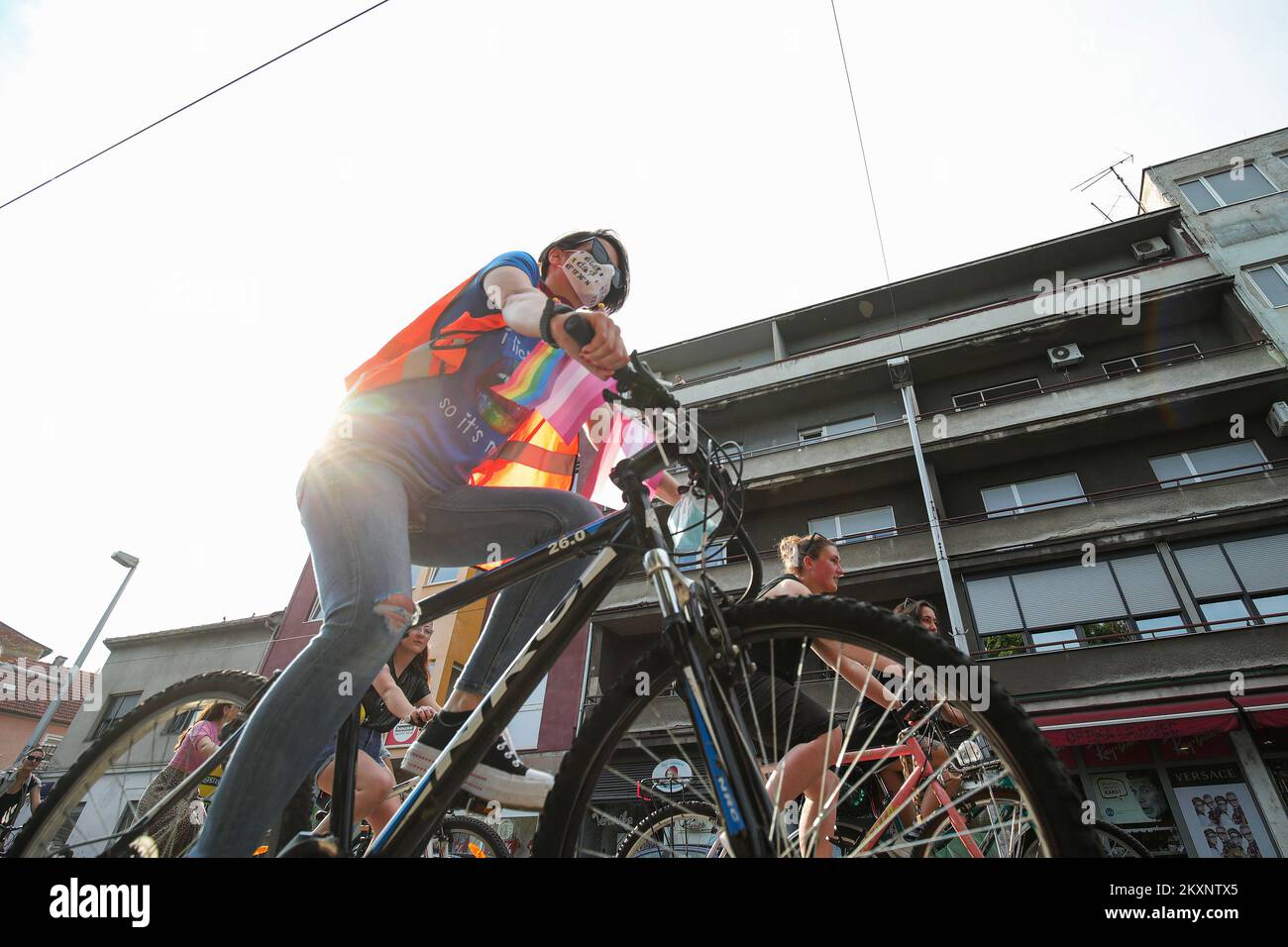 05.06.2021., Zagreb - On the occasion of Pride Month 2021, Pride Ride ...