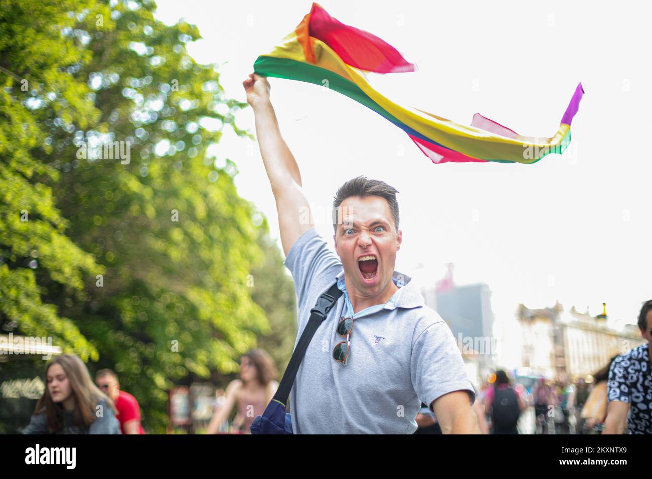 05.06.2021., Zagreb - On the occasion of Pride Month 2021, Pride Ride ...