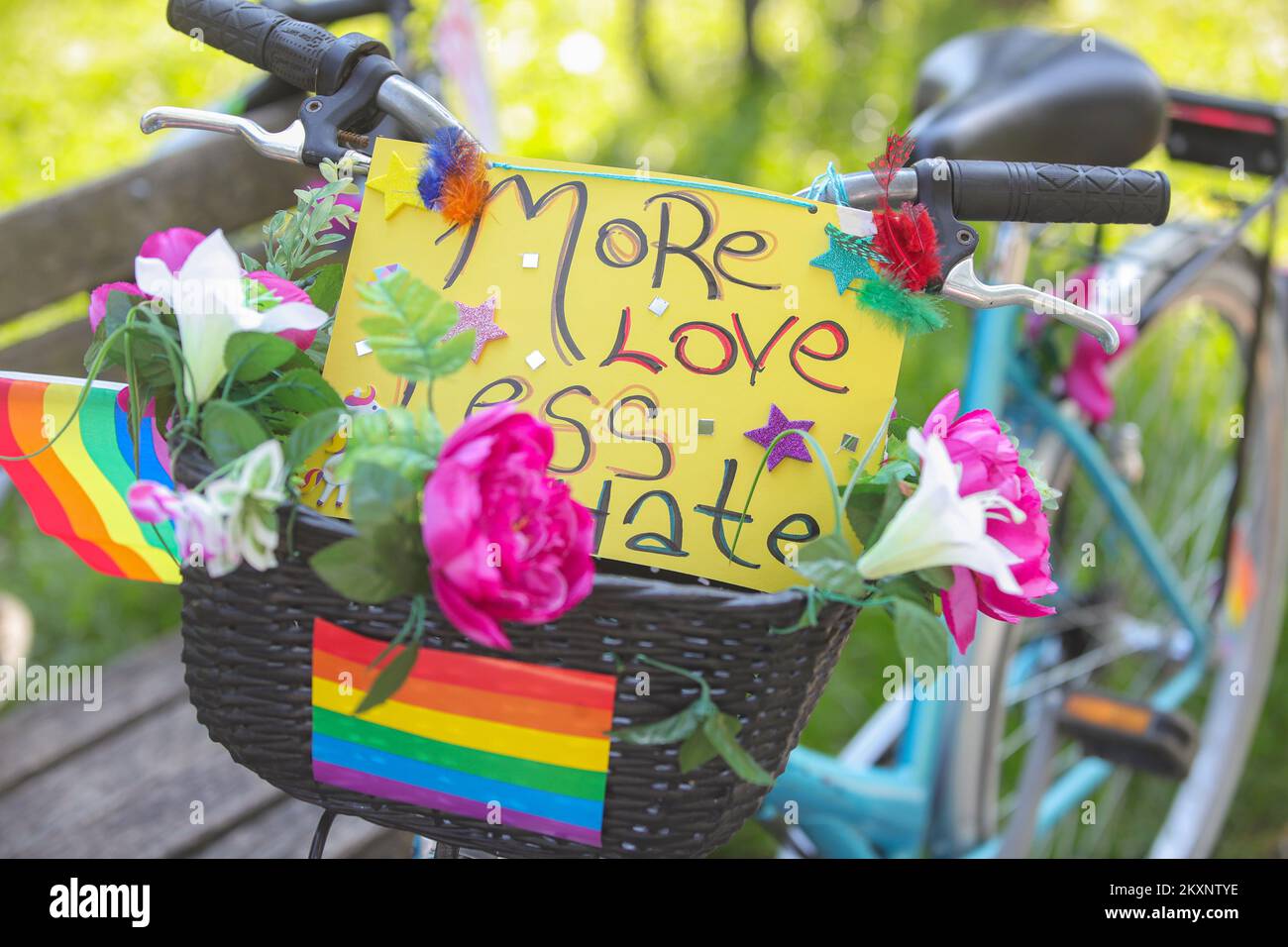 05.06.2021., Zagreb - On the occasion of Pride Month 2021, Pride Ride ...